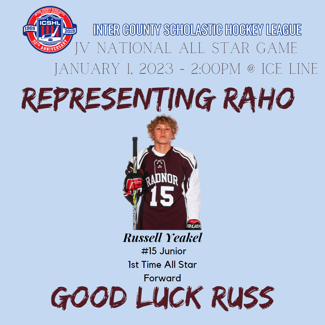 Radnor Ice Hockey Club was represented in the Inter-County Scholastic ... Radnor Ice Hockey Club was represented in the Inter-County Scholastic ...