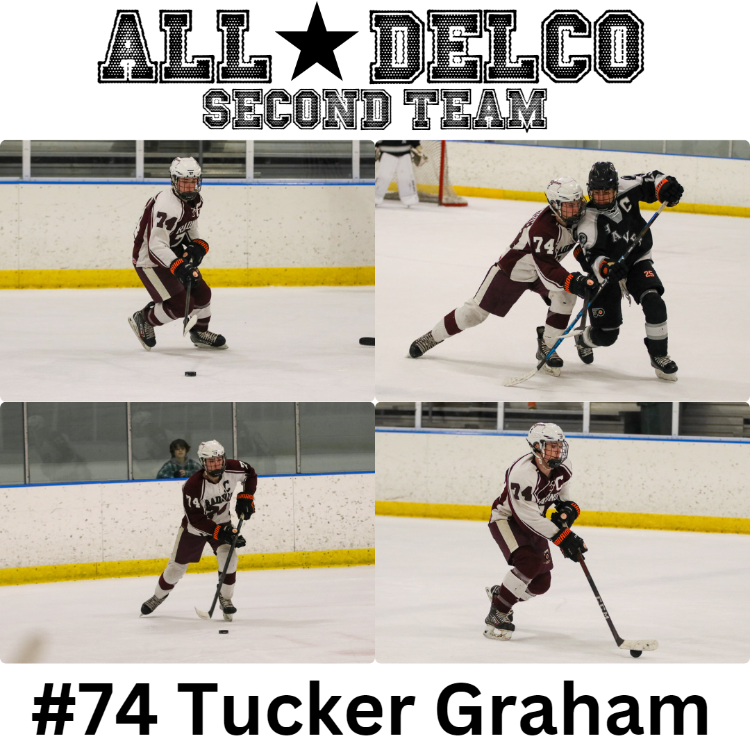 RAHO Nets a player on the All Delco 2nd team Ice Hockey 2022-2023 – Tucker Graham – Radnor Ice ...